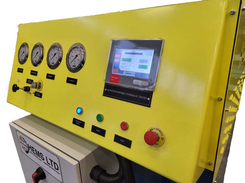 Portable Hydraulic Tester | HE-PHT 415 | HEMS Cylinder Tester